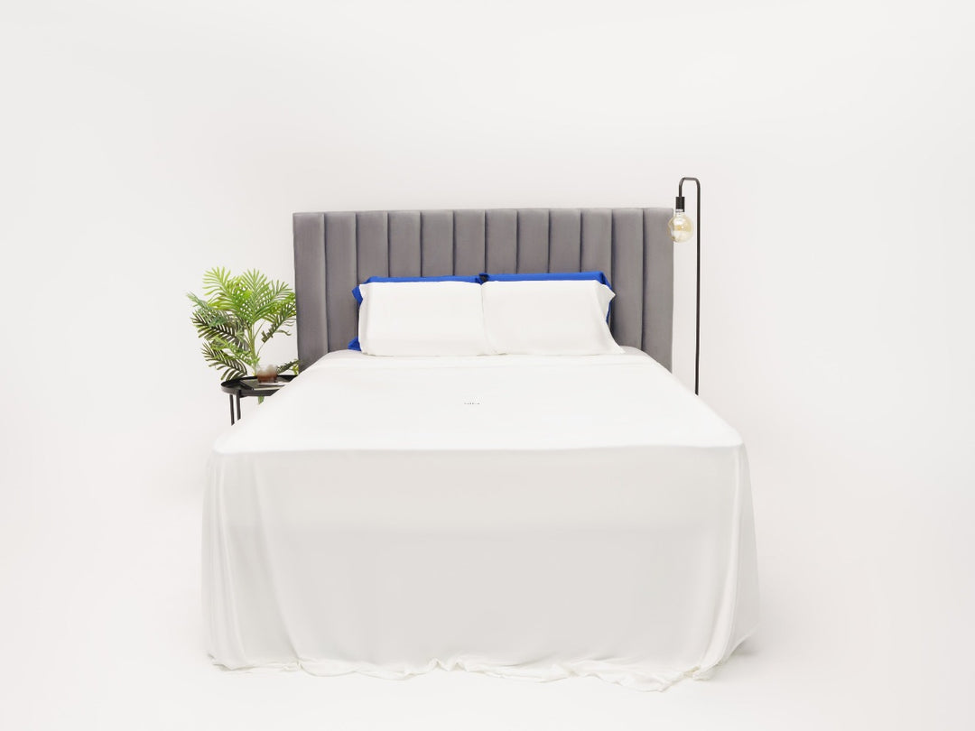 Muscle Mat Looped Corner Strap Luxury Bamboo Bed Sheet Set