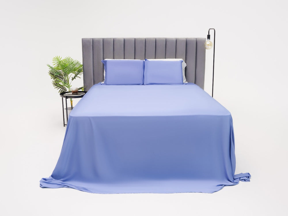Muscle Mat Looped Corner Strap Luxury Bamboo Bed Sheet Set